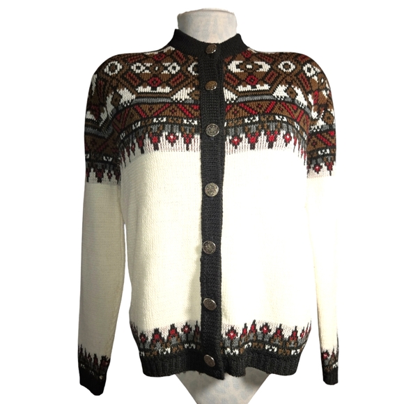 Braedon | Sweaters | Braedon Vintage 7s 00 Virgin Orlon Acrylic Fair ...